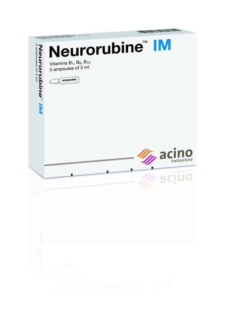 ACINO Neurorubine IM Ampoules - Pharmtech Caribbean Store